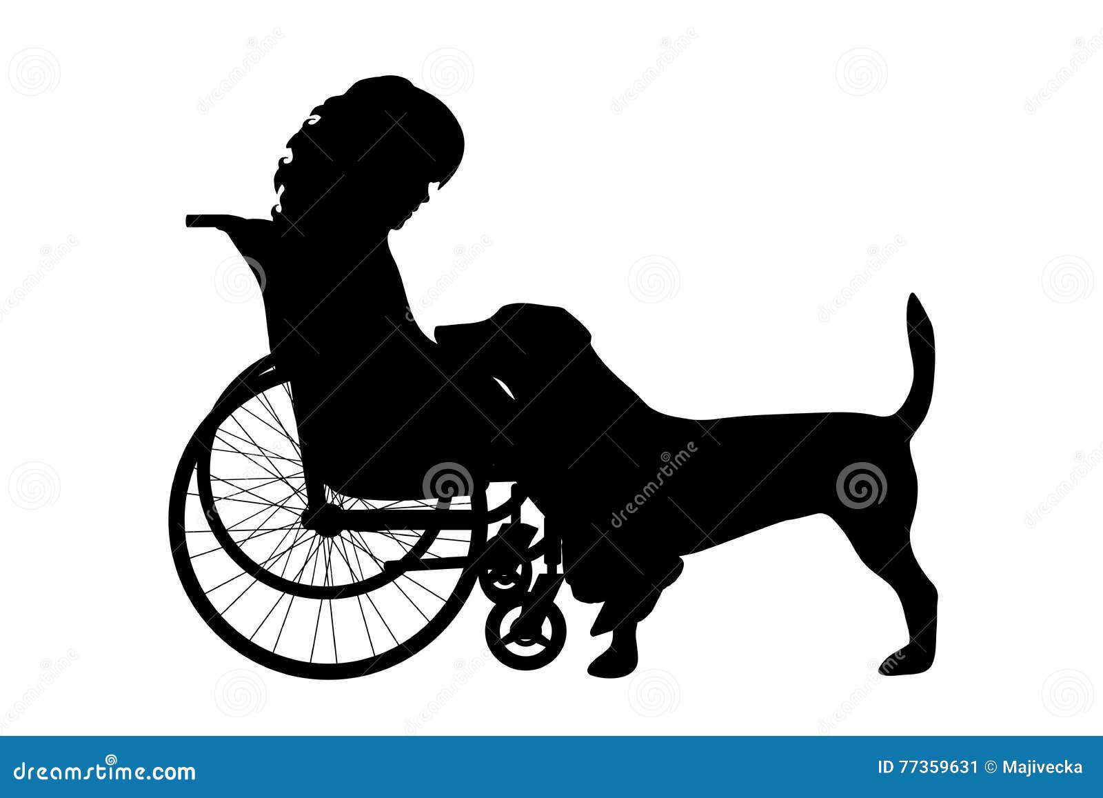 Little Sad Disabled Girl Wheelchair Illustration Stock Illustrations ...