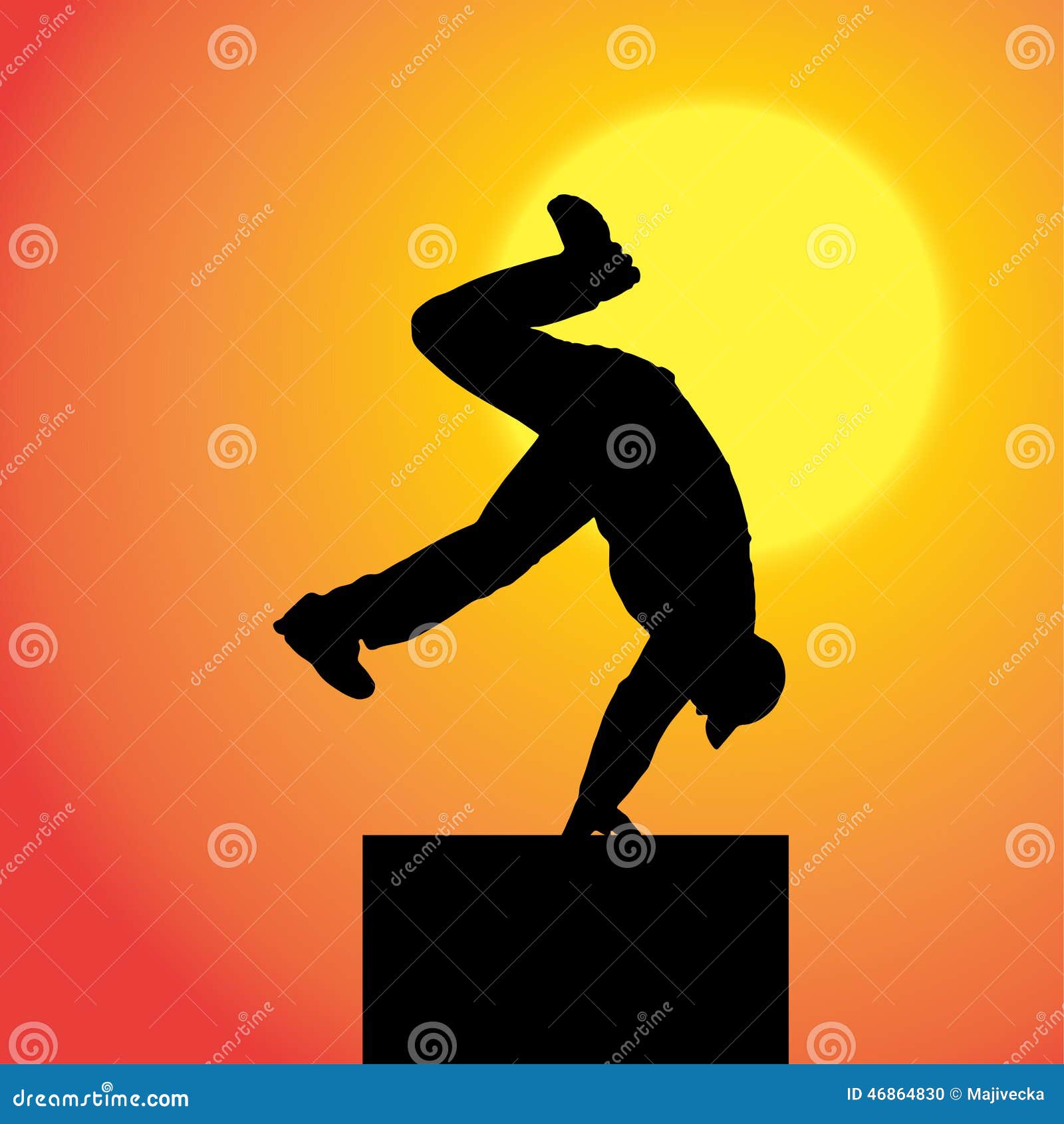 Parkour Boy Animation Sprite Vector Illustration | CartoonDealer.com ...