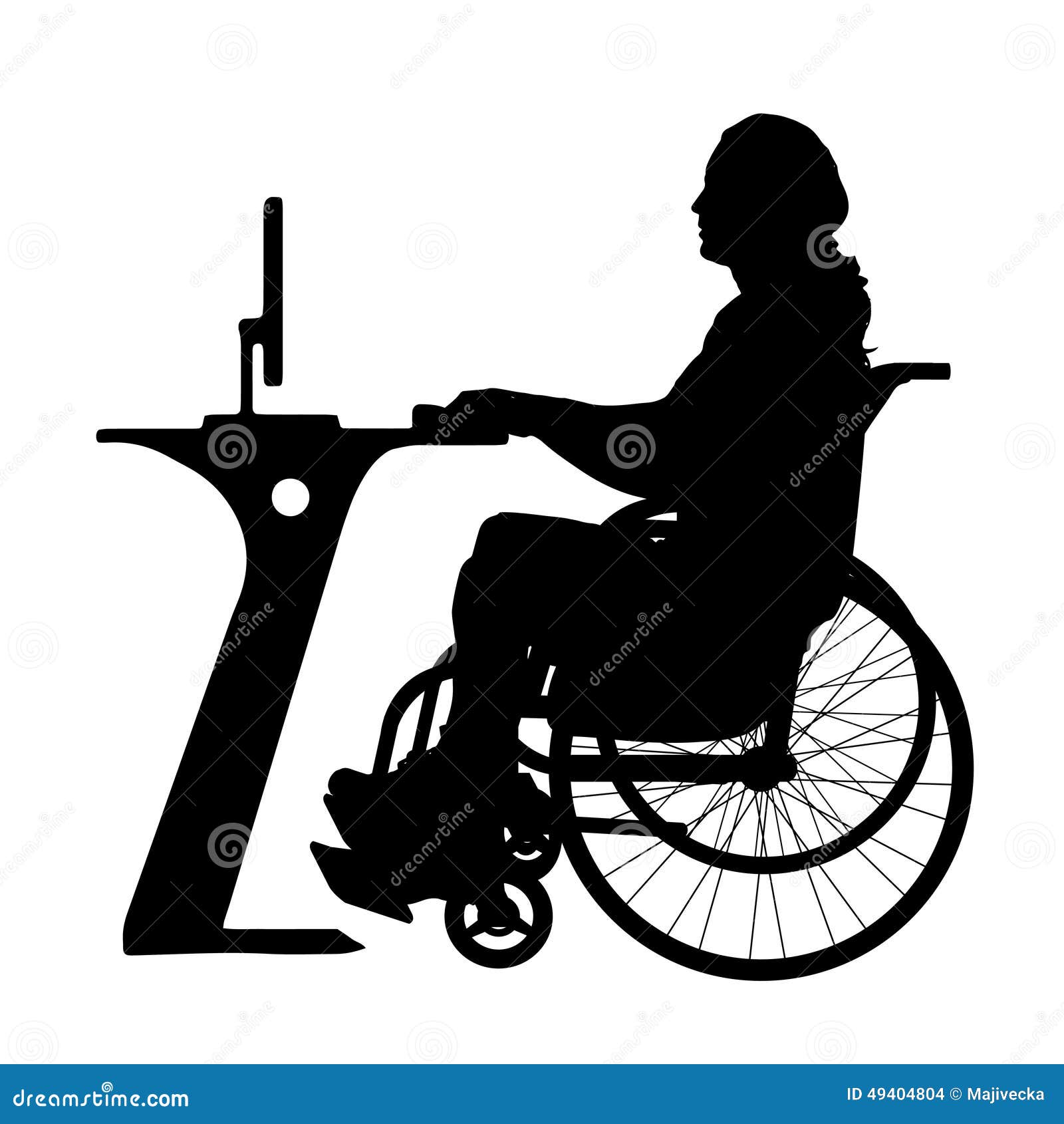 Vector Silhouette Of A Man. | CartoonDealer.com #49404804