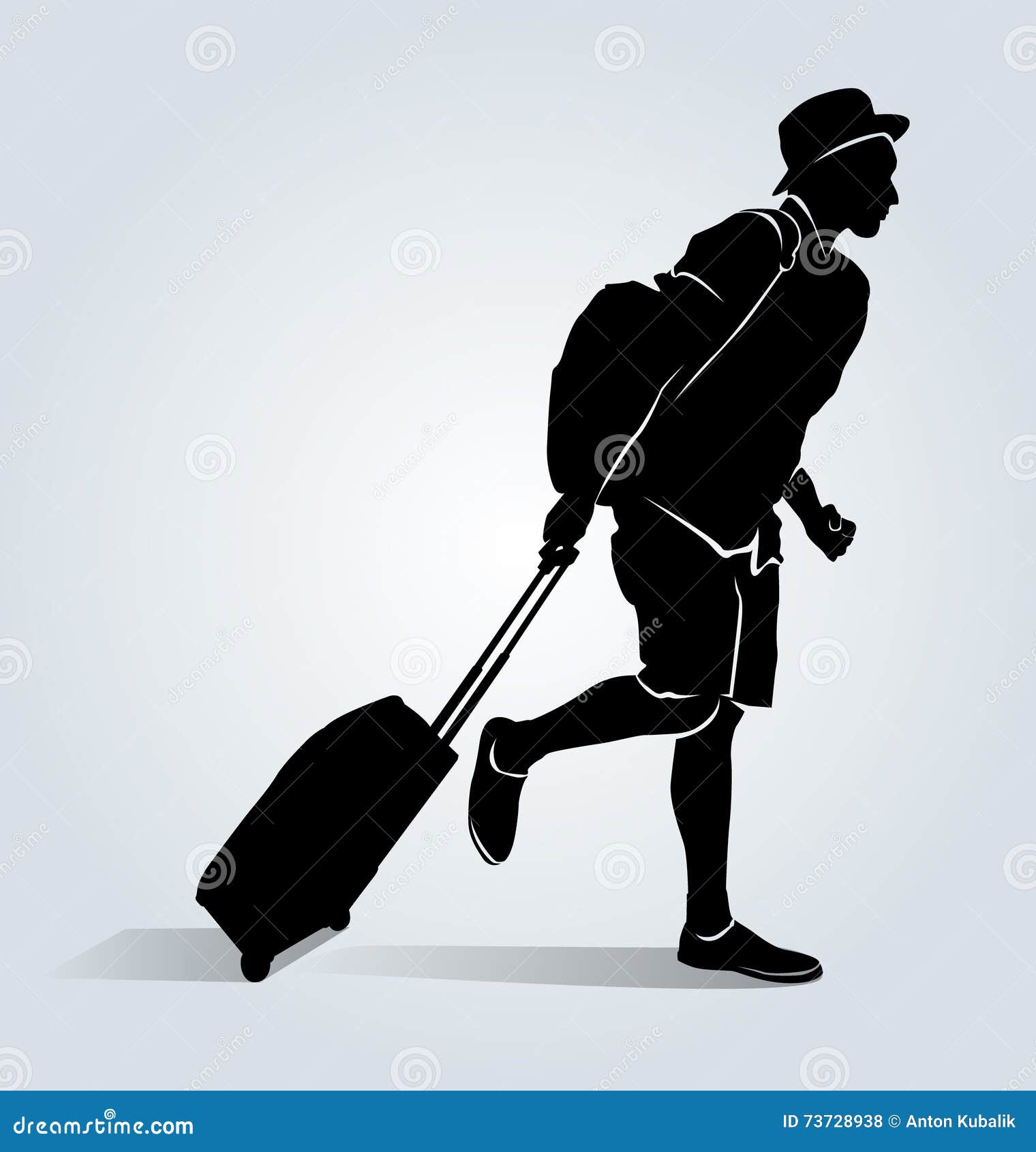 Luggage Silhouette Vector