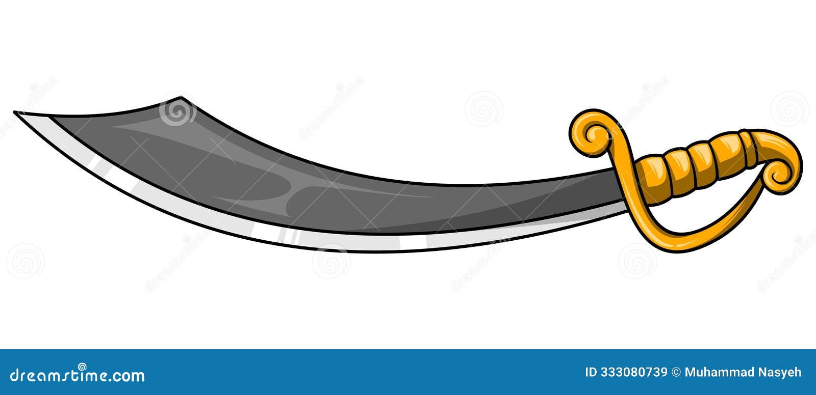 Vector Silhouettes of Flat-designed Arabian, Pirate, and Executioner ...