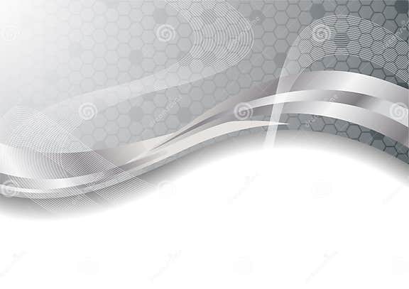 Vector Silver Abstract Background Stock Vector - Illustration of design ...