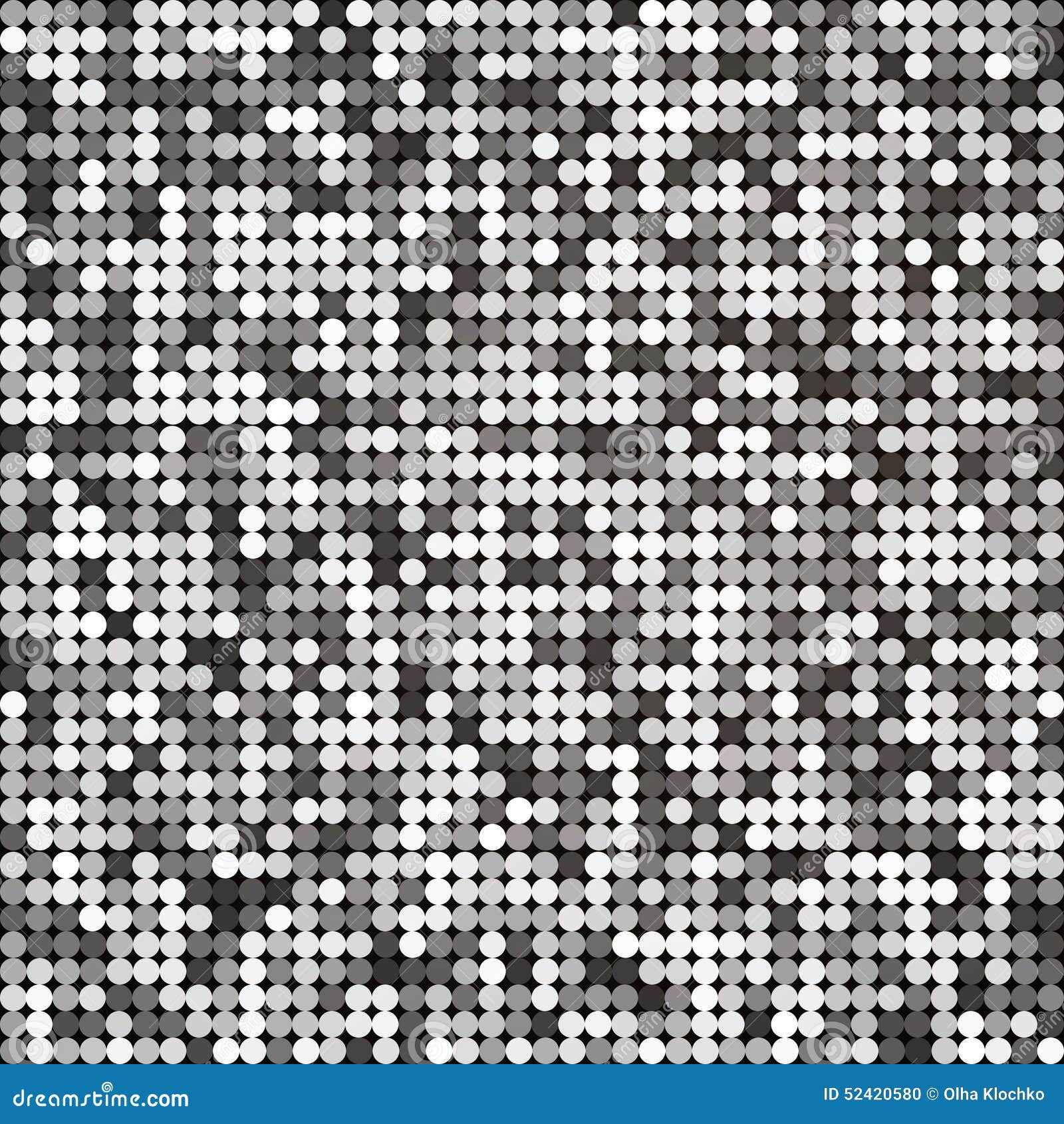 Vector Silver Abstract Retro Vintage Pixel Mosaic Stock Vector ...