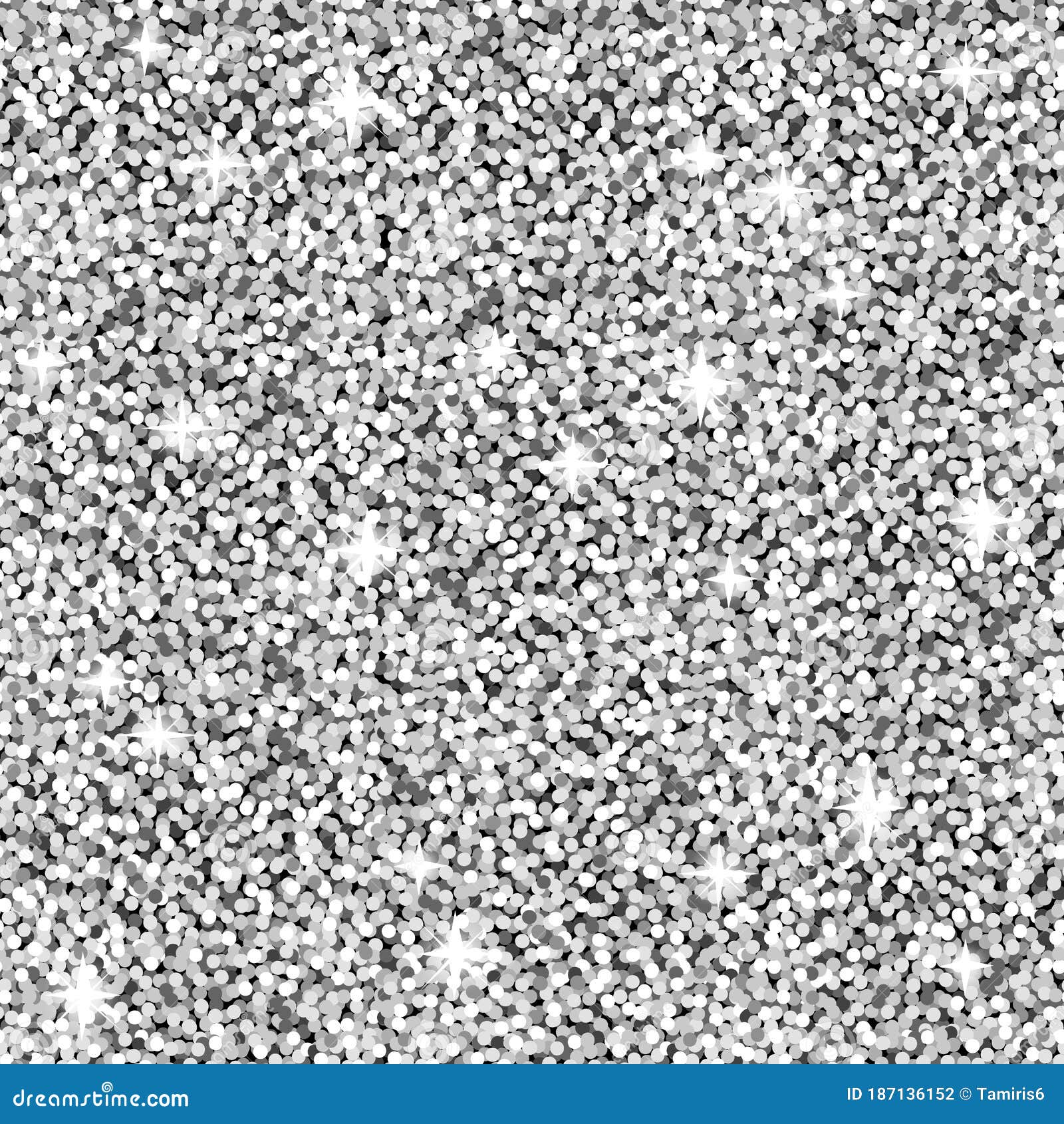 Vector Silver Glitter Sparkle Seamless Shimmer Pattern Stock Vector ... Vector Silver Glitter Sparkle Seamless Shimmer Pattern Stock Vector ...