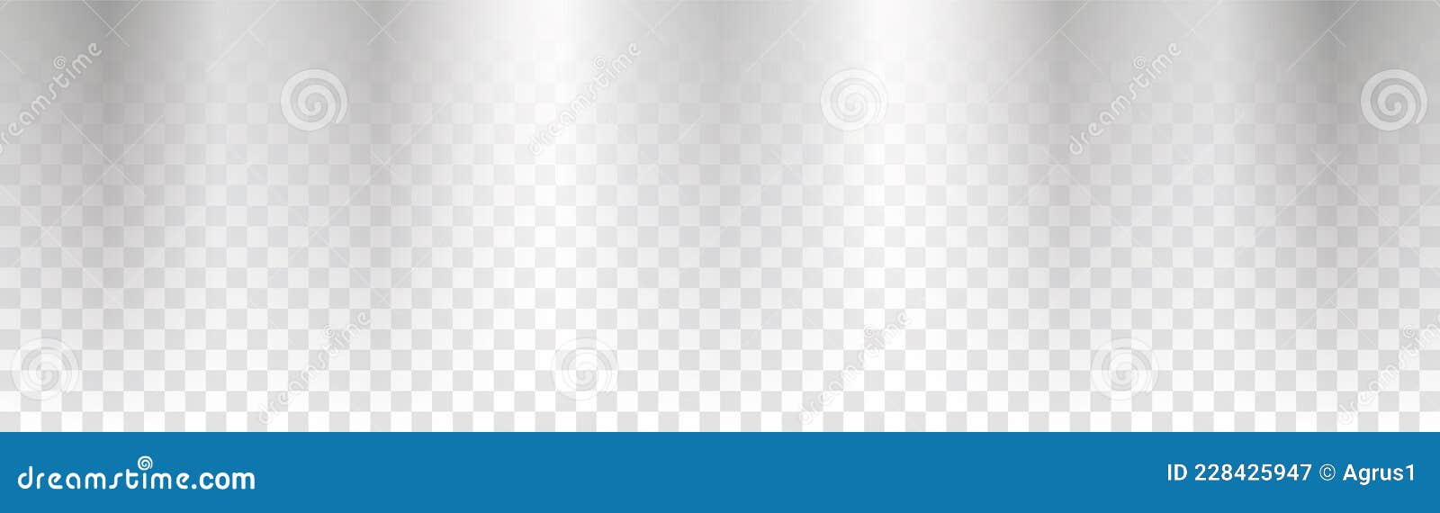 Vector Silver Gradient Background on Transparent Background Stock ...