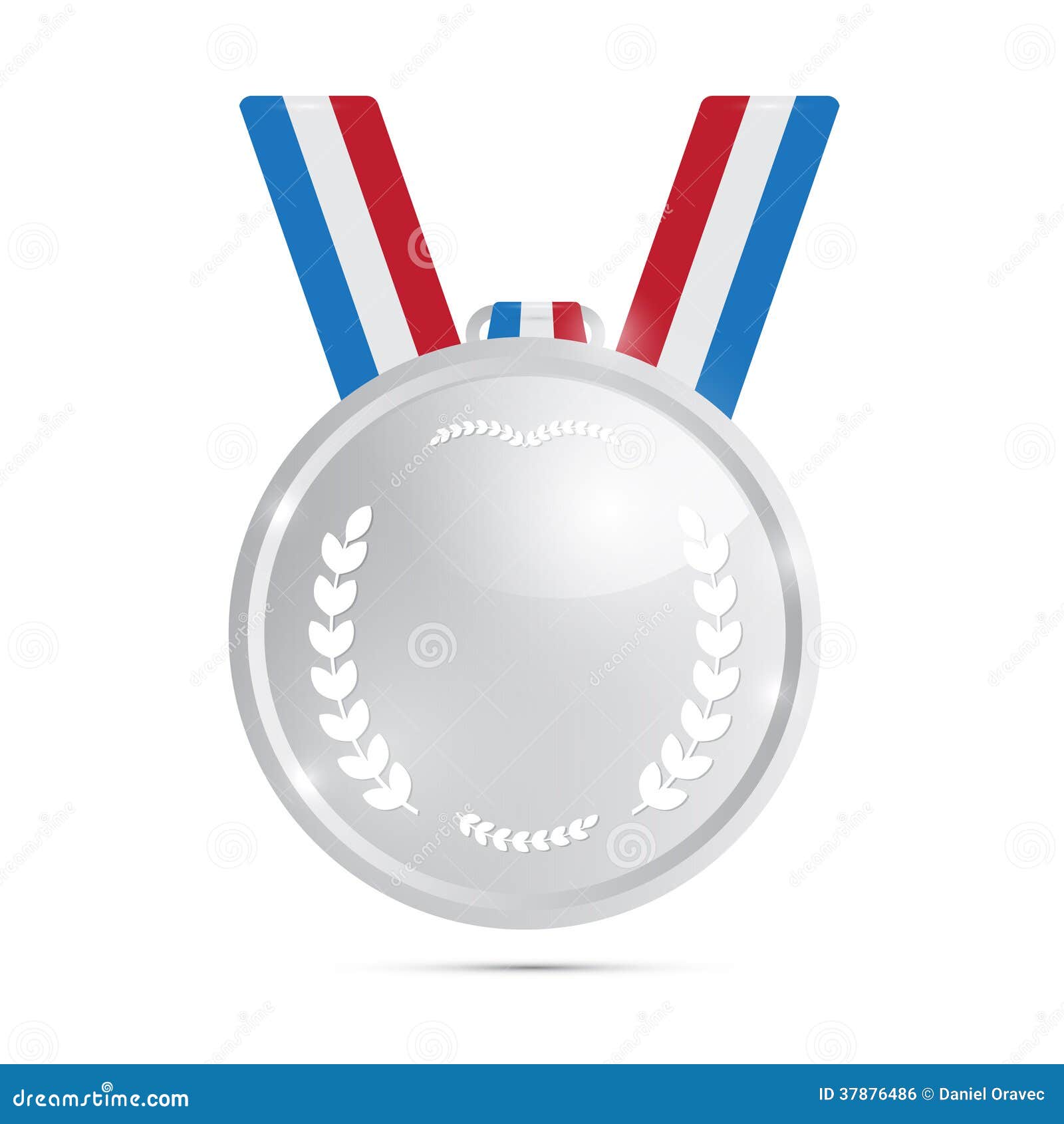 Vector Silver Medal, Award | CartoonDealer.com #37876486