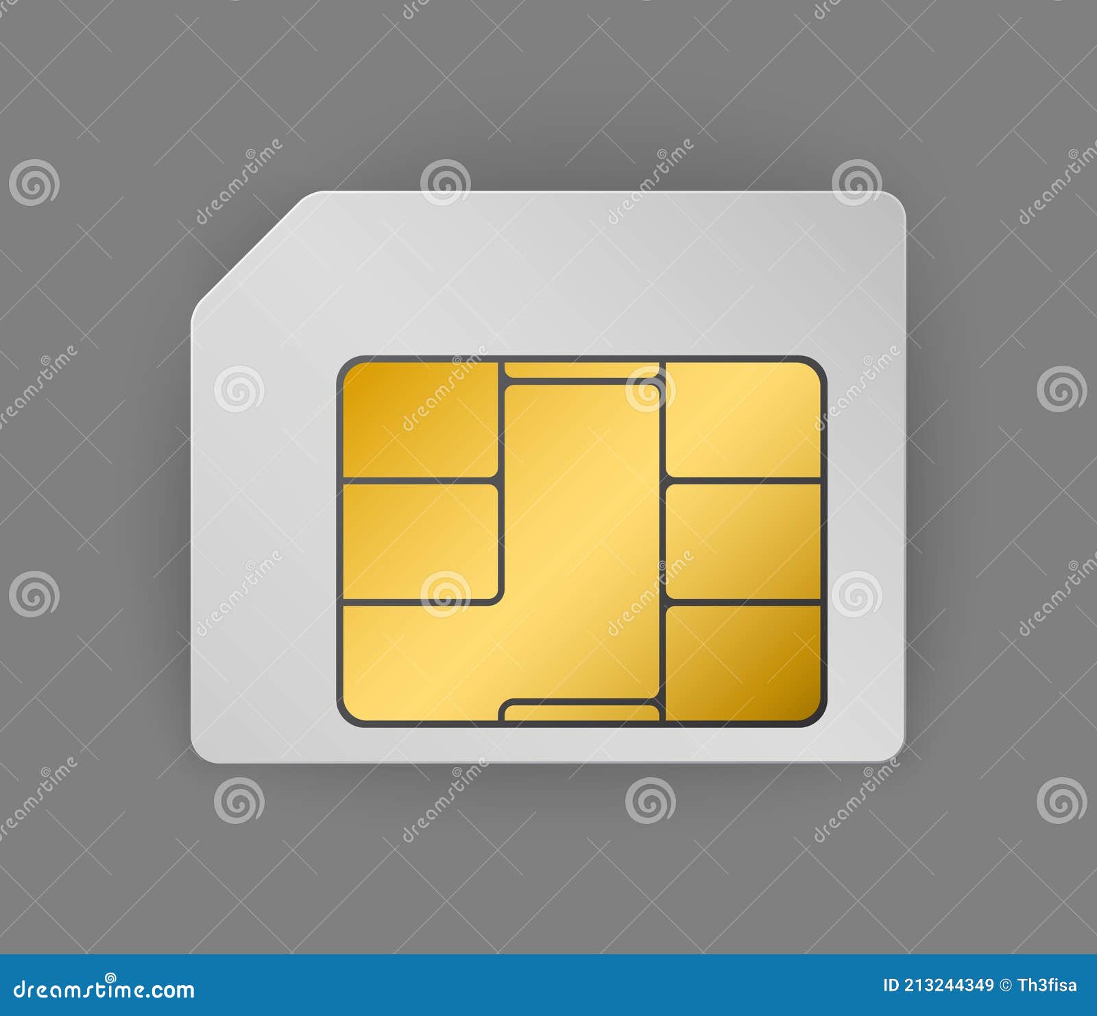 Vector Sim Card Corporate Identity Stock Vector - Illustration of ...