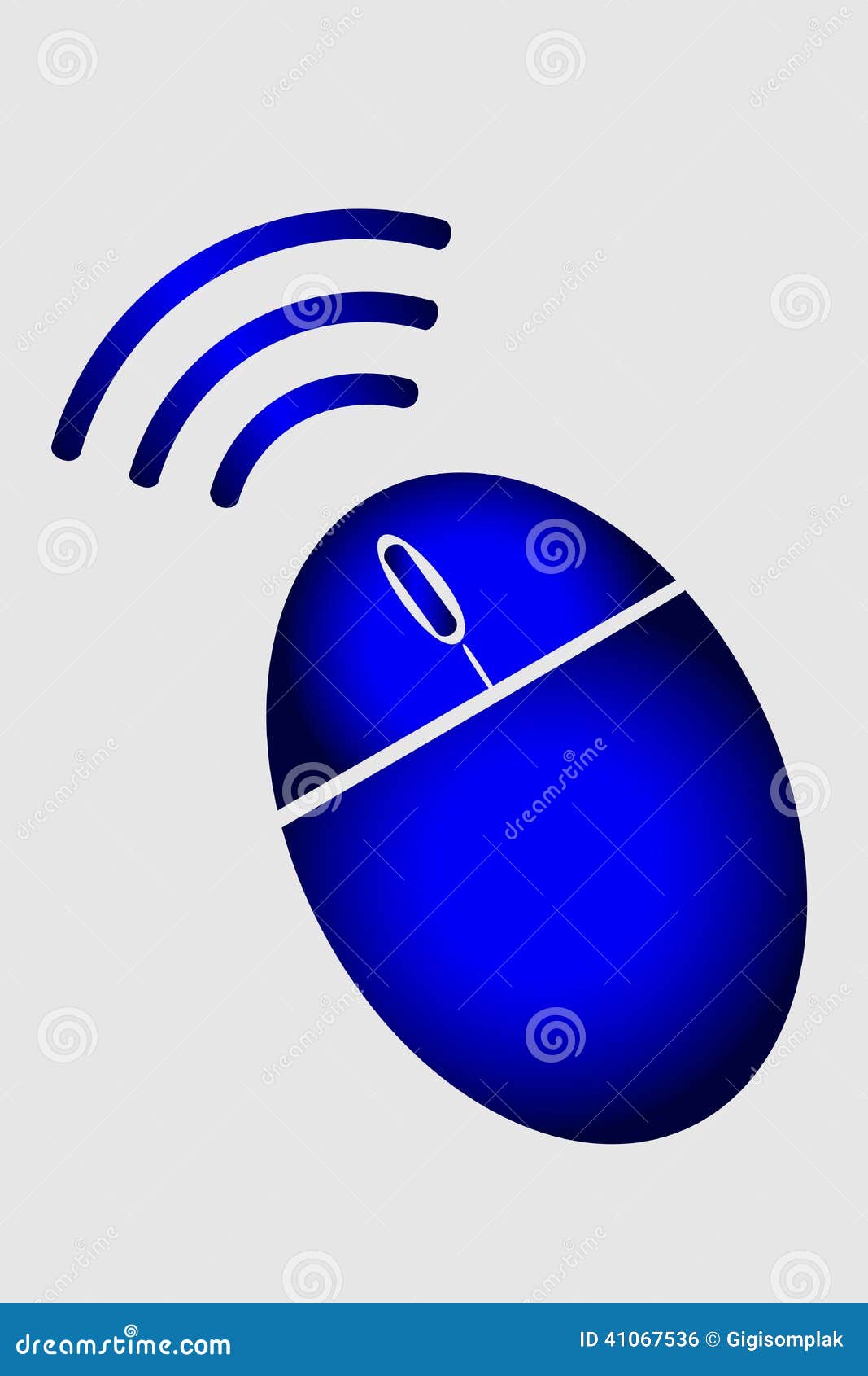 Vector Simple of Computer Mouse Stock Vector - Illustration of control ...