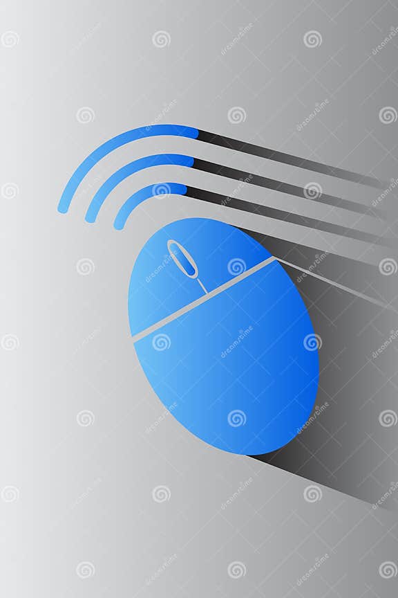 Vector Simple of Computer Mouse Stock Vector - Illustration of simple ...