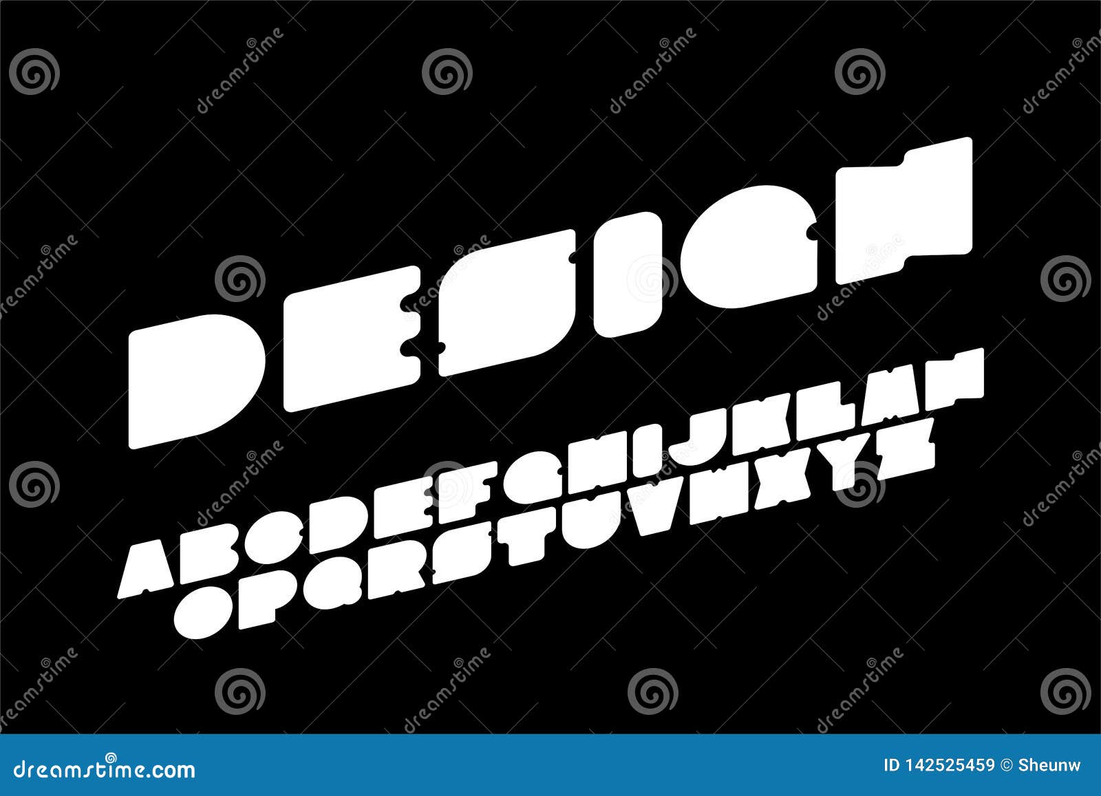 Vector Simple Font - Modern Futuristic Design. Creative English ... Vector Simple Font - Modern Futuristic Design. Creative English ...