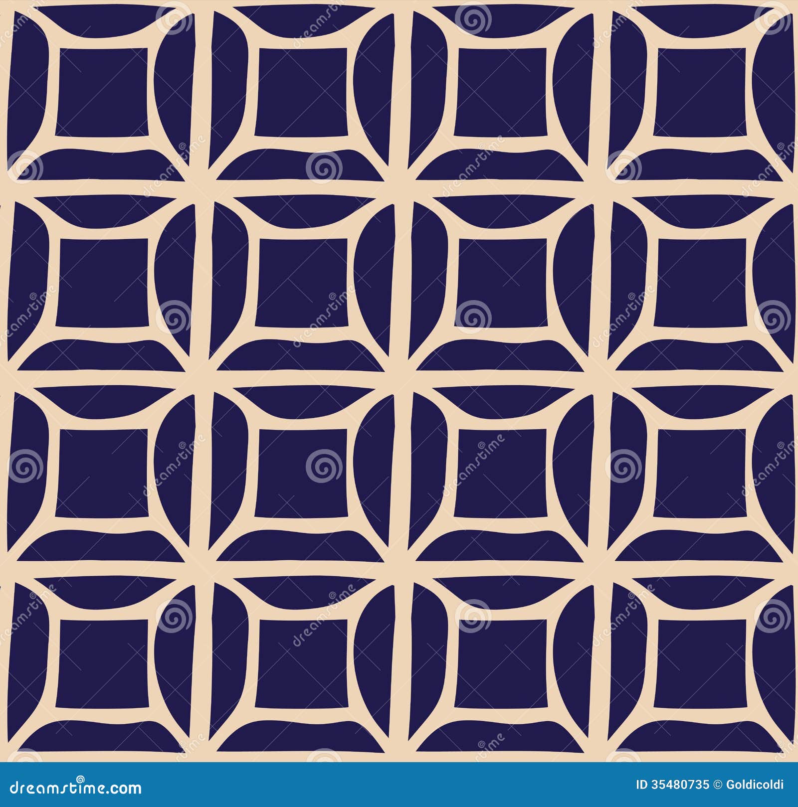 A Vector Simple Grid Bicolor Pattern Stock Vector - Illustration of ...