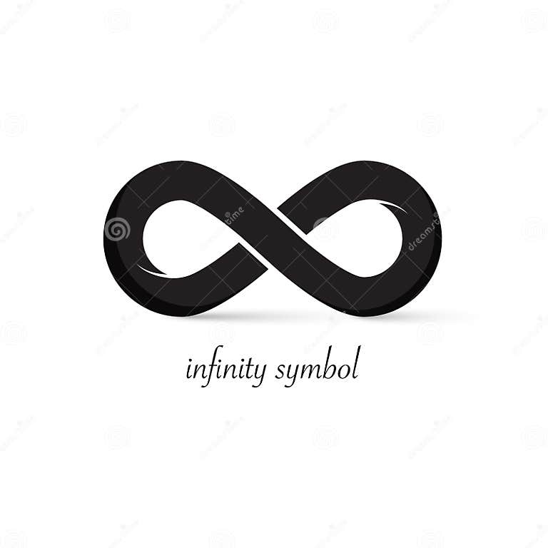 Vector Simple Infinity Symbol Stock Vector - Illustration of creative ...