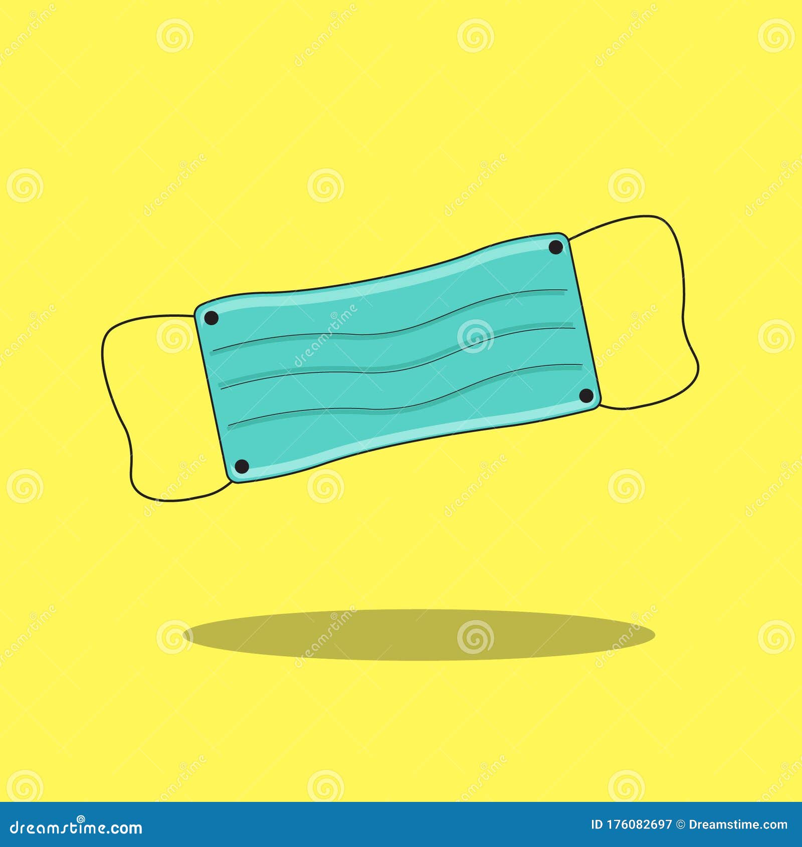 Simple Mask For Human Logo Vector Illustration | CartoonDealer.com ...