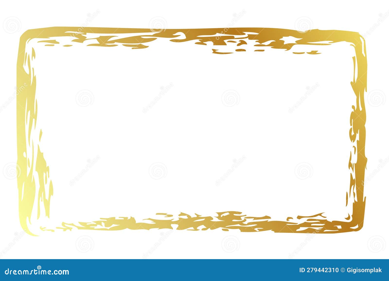 Simple Rectangle Vector Hand Draw Sketch Black Vector Line Art ...