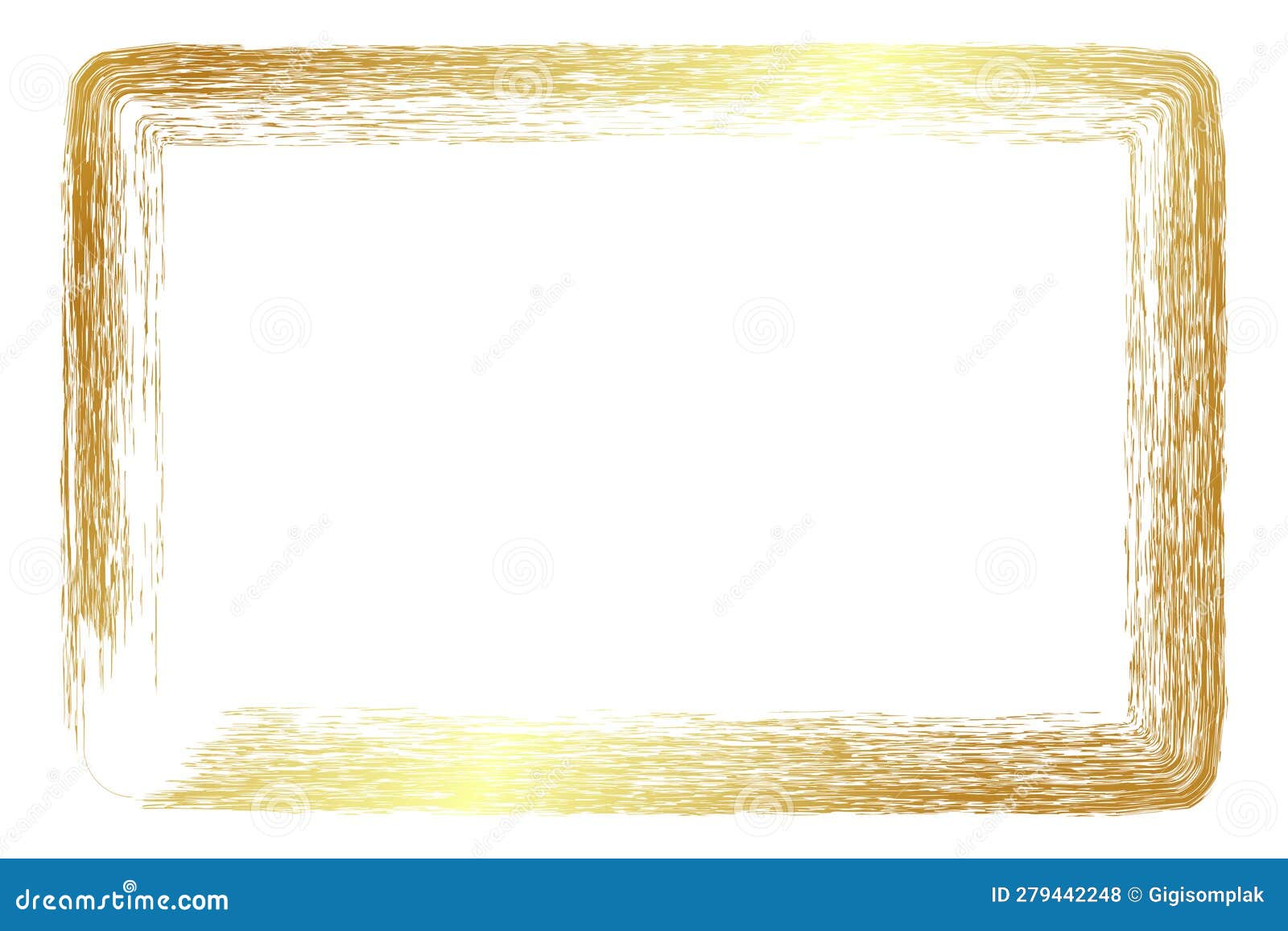 Simple Rectangle Vector Hand Draw Sketch Black Vector Line Art ...