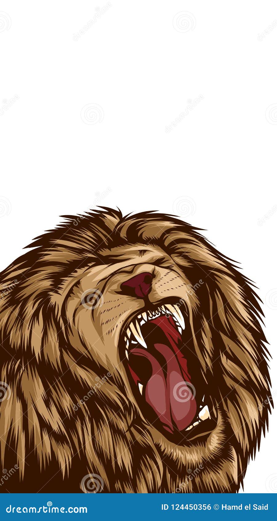 Lion Vector Singa Vektor Stock Photo | CartoonDealer.com #124450356