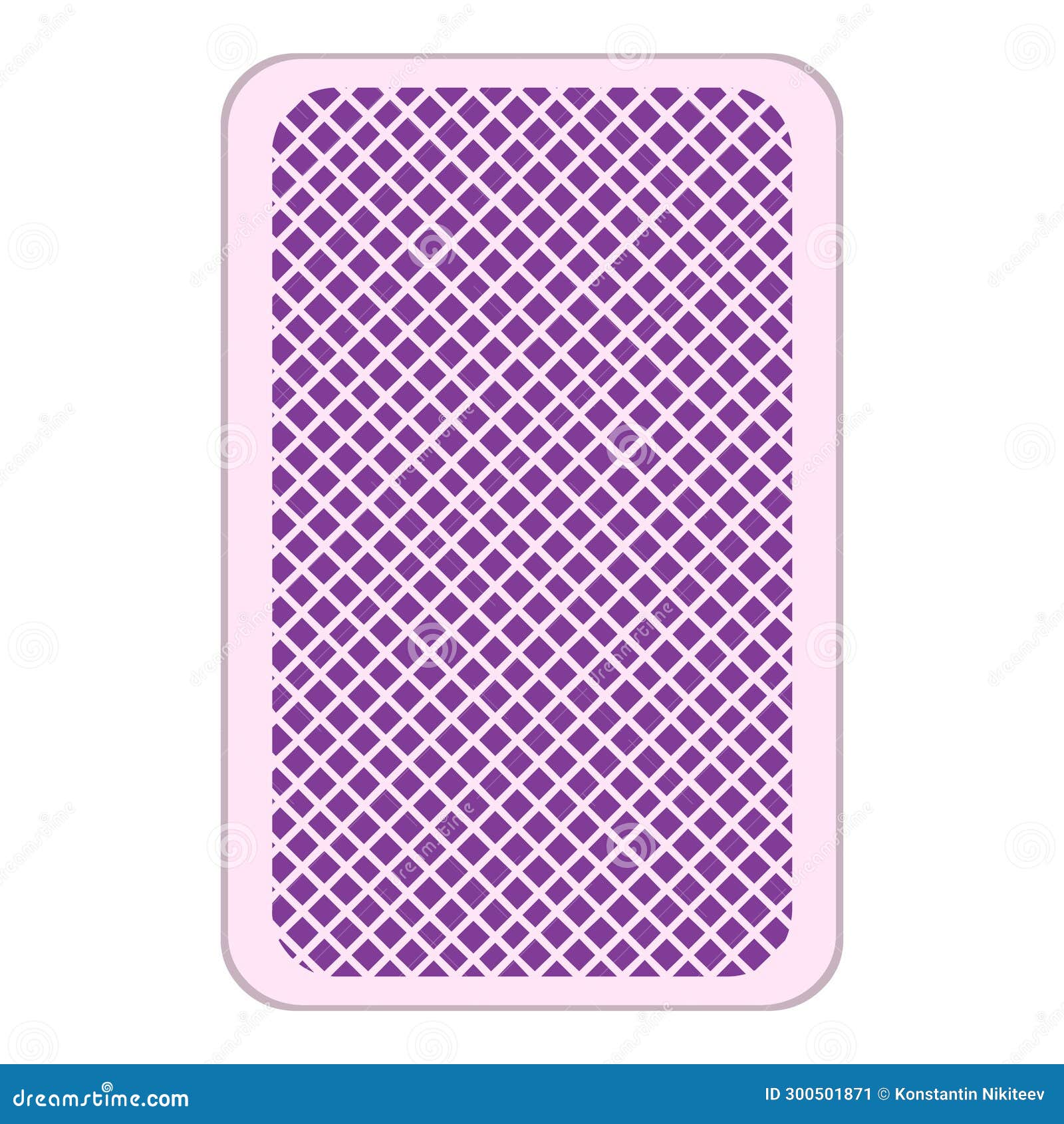 Vector Single Backdrop of Playing Card Stock Illustration ...