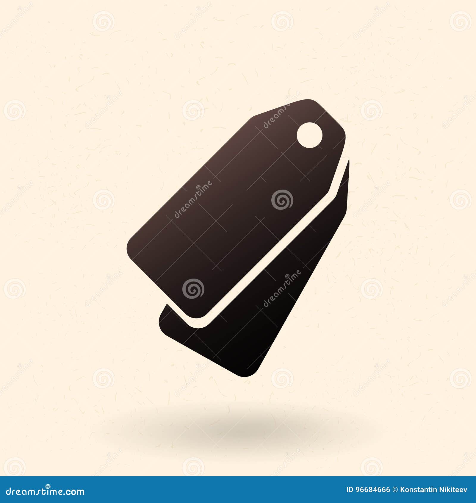 Vector Single Icon - Price Tag Stock Vector - Illustration of ...