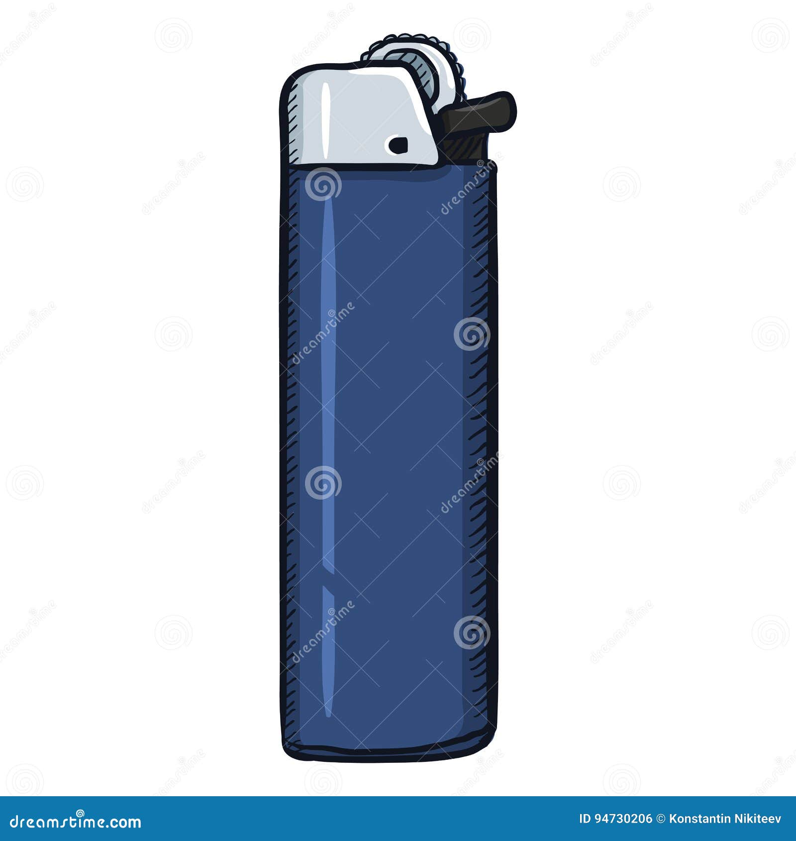 Cartoon Man With Lighter Royalty-Free Stock Photography | CartoonDealer ...