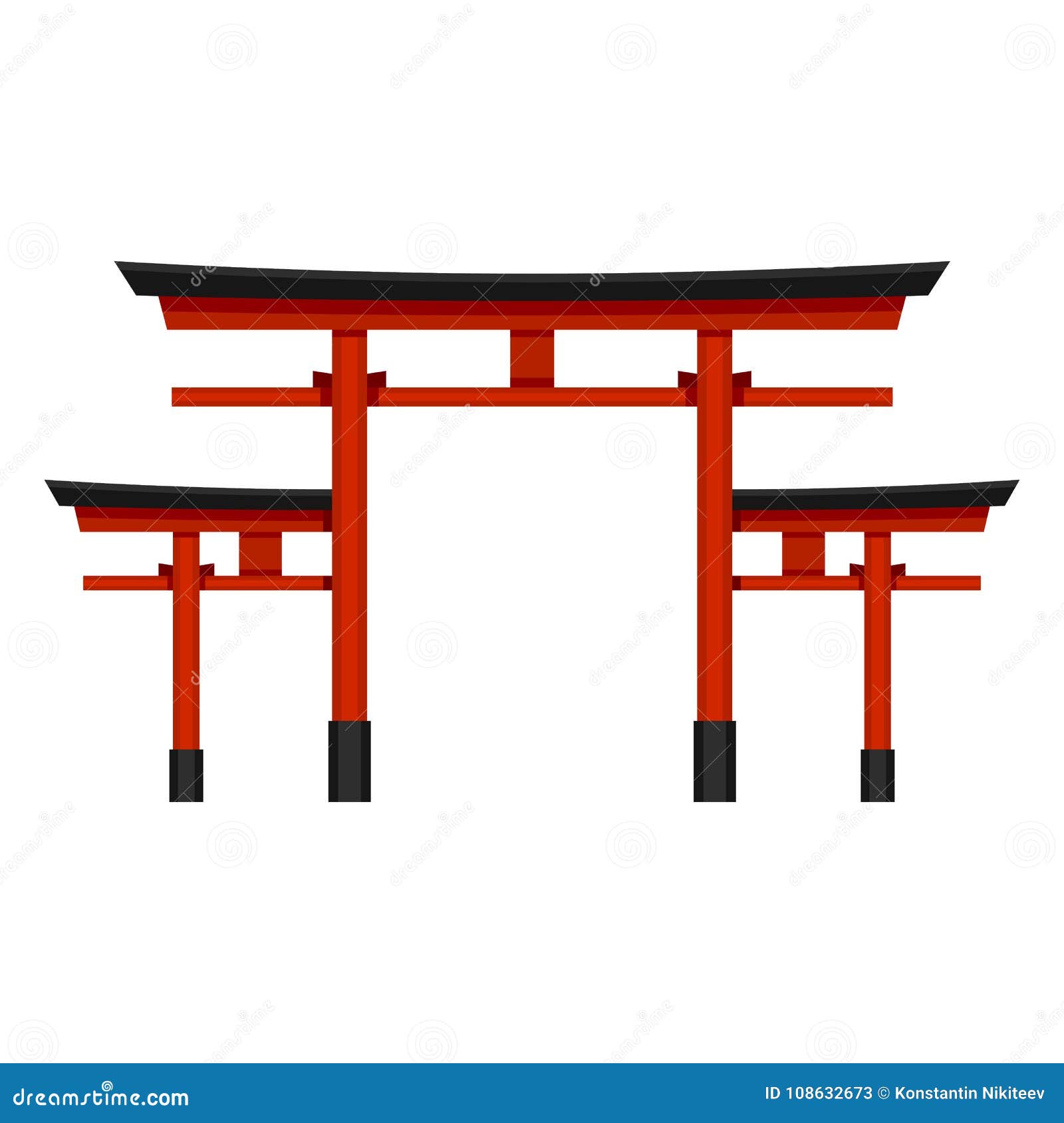 Shinto Icon Vector. Trendy Flat Shinto Icon From Religion Collection ...