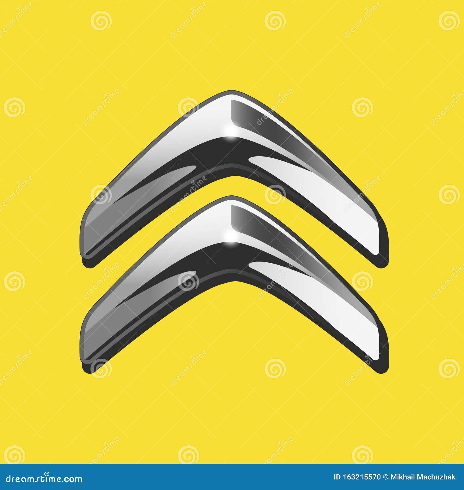 Logo Citroen Vector Illustration | CartoonDealer.com #124811922