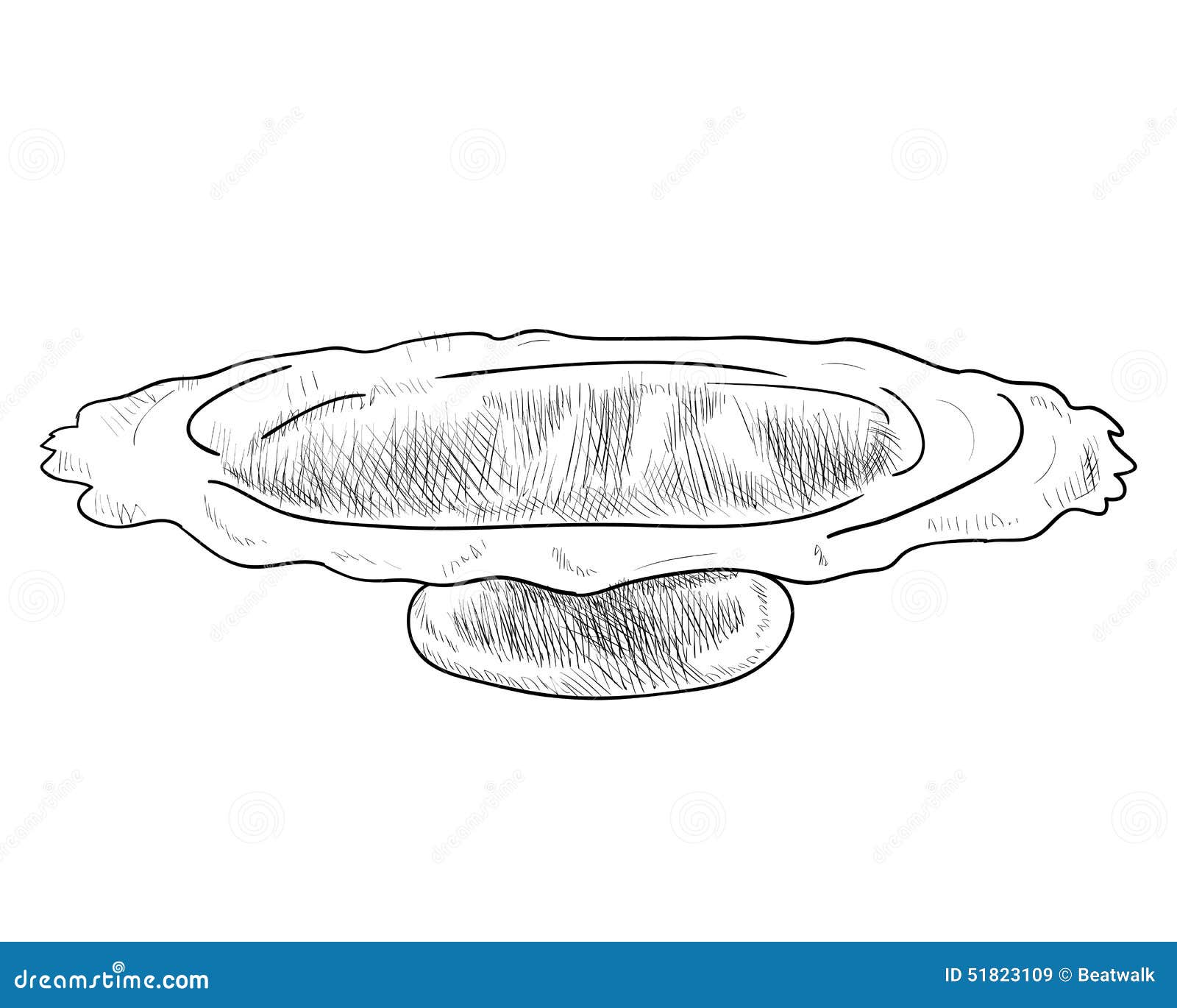 Vector Sketch of Doodle Pan Stock Vector - Illustration of butter ...