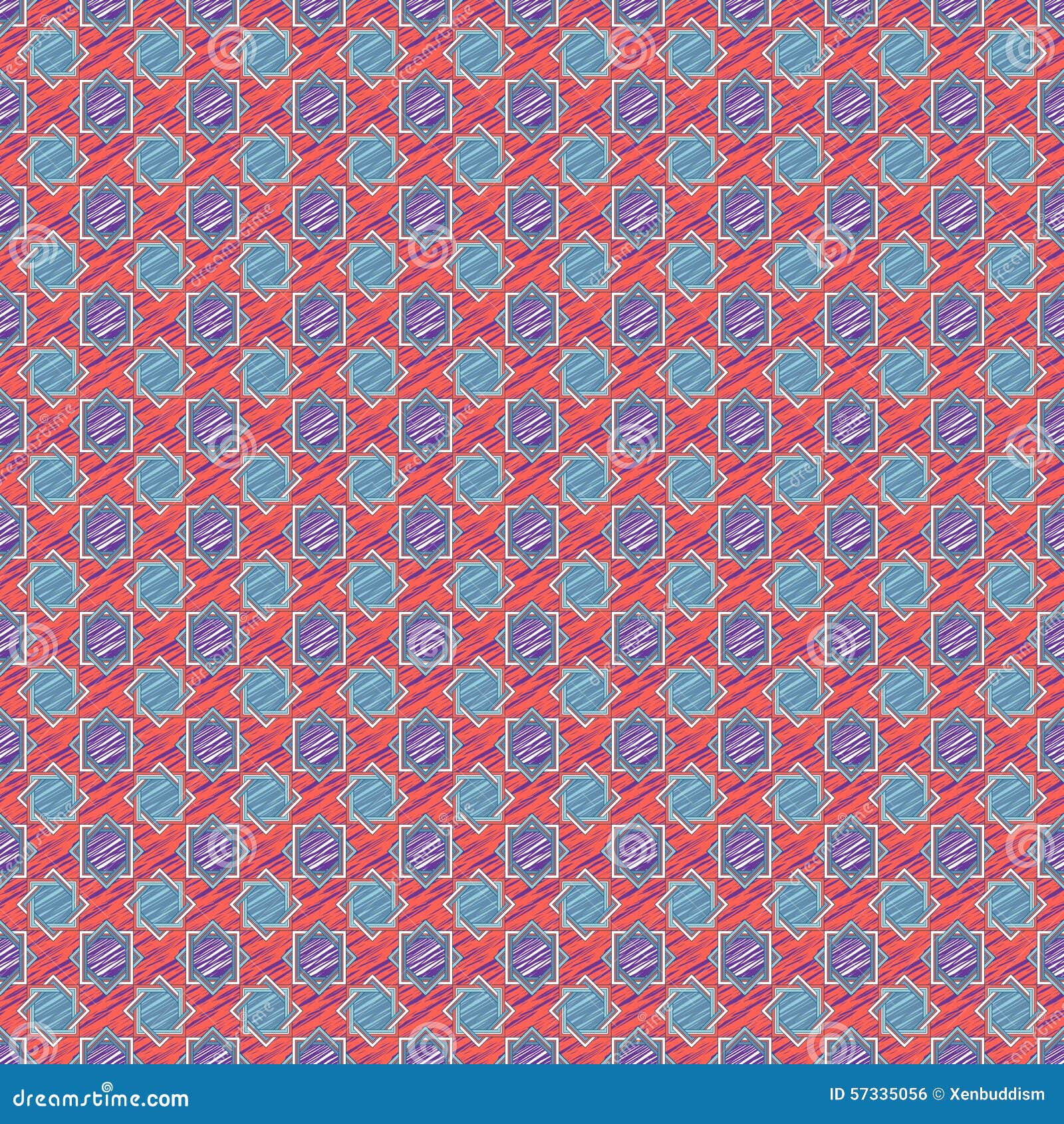 Vector Sketch of Geometric Traditional Pattern Stock Illustration ...