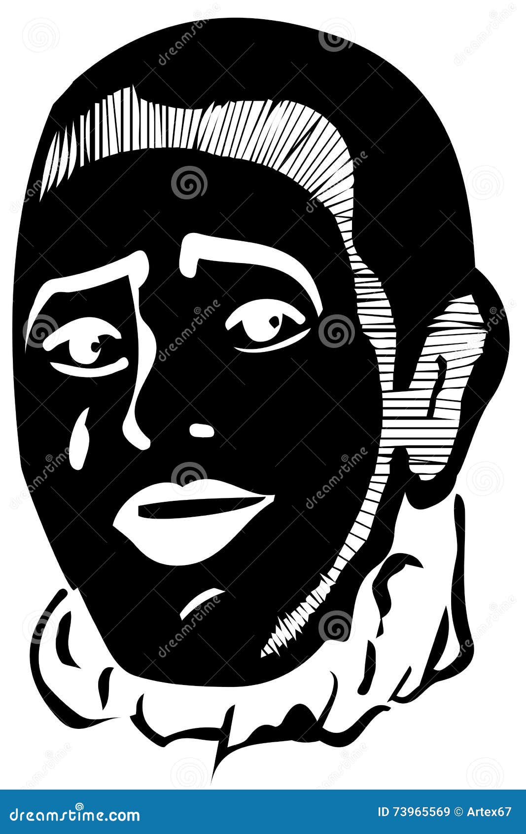 Vector Mime Set With Different Positions And Gestures To Express ...