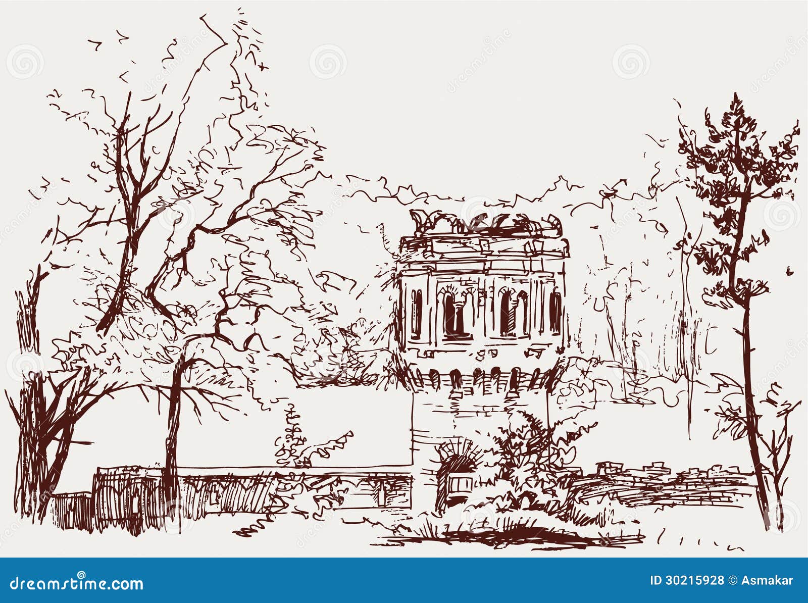 Ruins Park Stock Illustrations – 180 Ruins Park Stock Illustrations ...