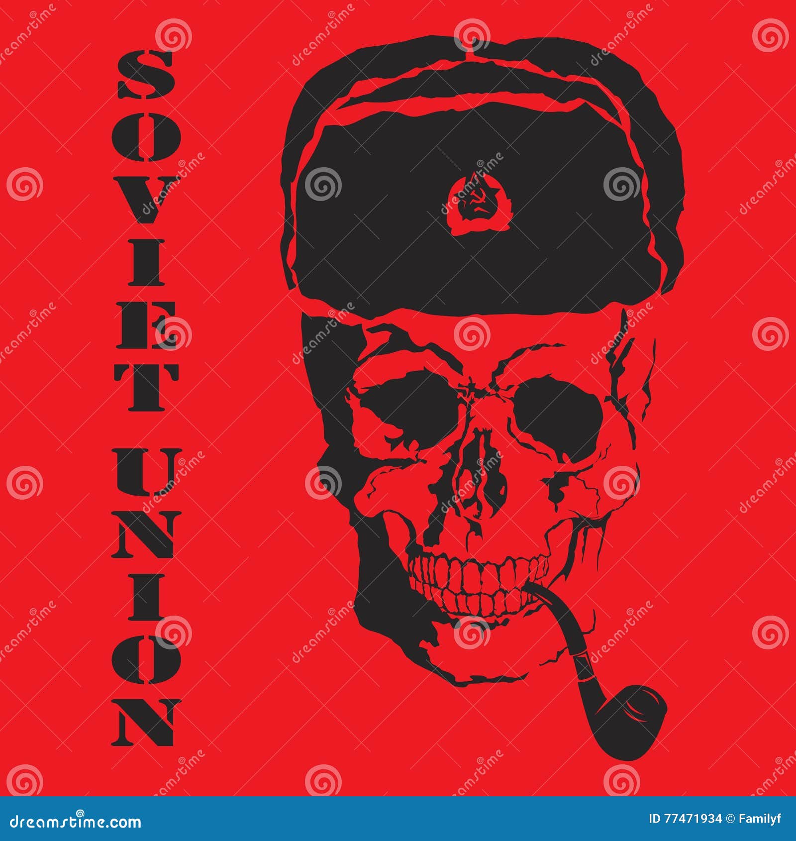 Vector Skull Soviet Union Stock Illustrations – 3 Vector Skull Soviet ...