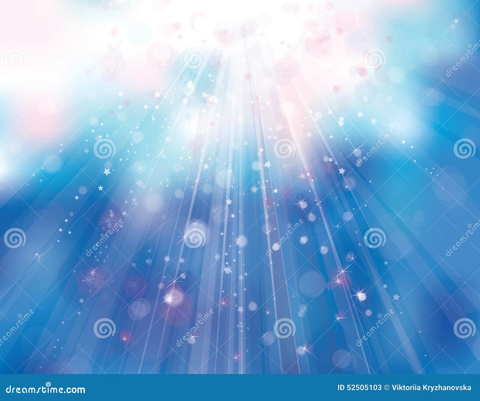 Vector Sky Sparkle Background. | CartoonDealer.com #52505103