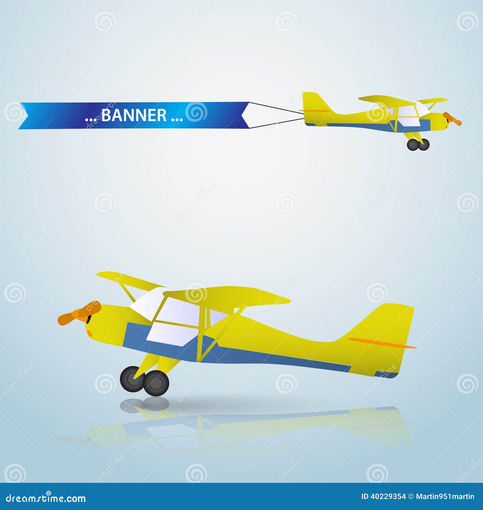 Vector Small Airplane Eps10 Stock Vector - Illustration of travel ...