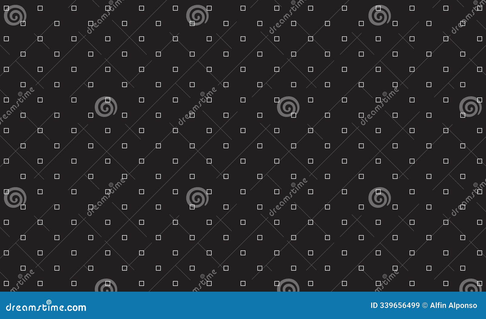 Vector Small Square Outline Pattern Background Black and White for ...