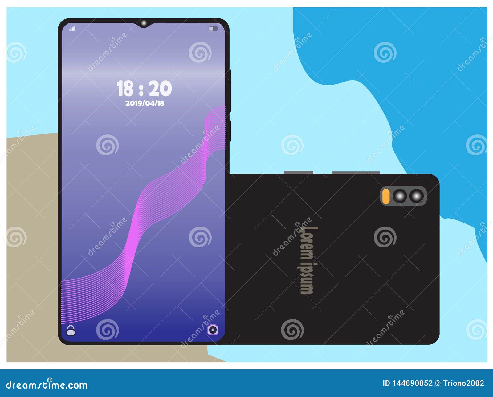 Vector Smartphone Communication Tool Stock Vector - Illustration of ...