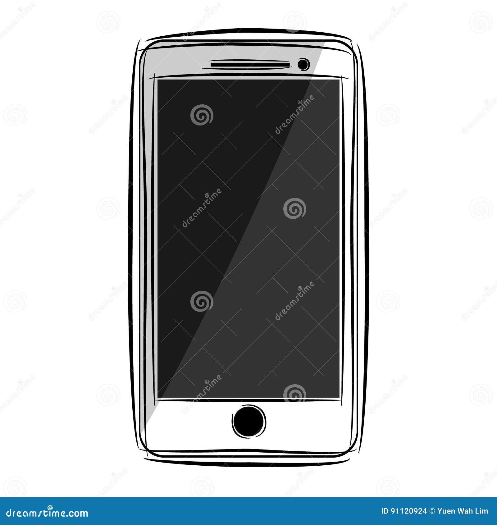 Sketch Touch Tone Phone Stock Illustrations – 8 Sketch Touch Tone Phone ...