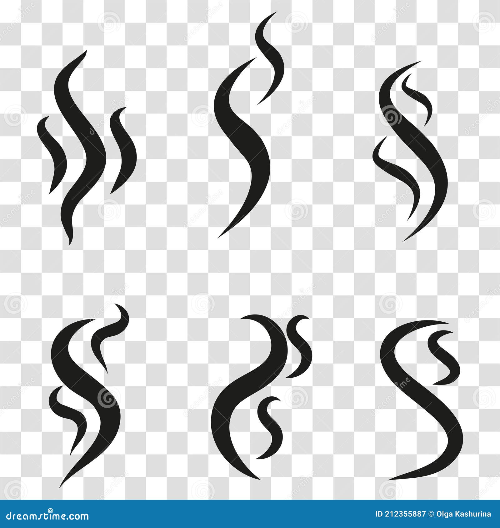 Vector Smoke Set Special Effects Template Stock Vector - Illustration ...