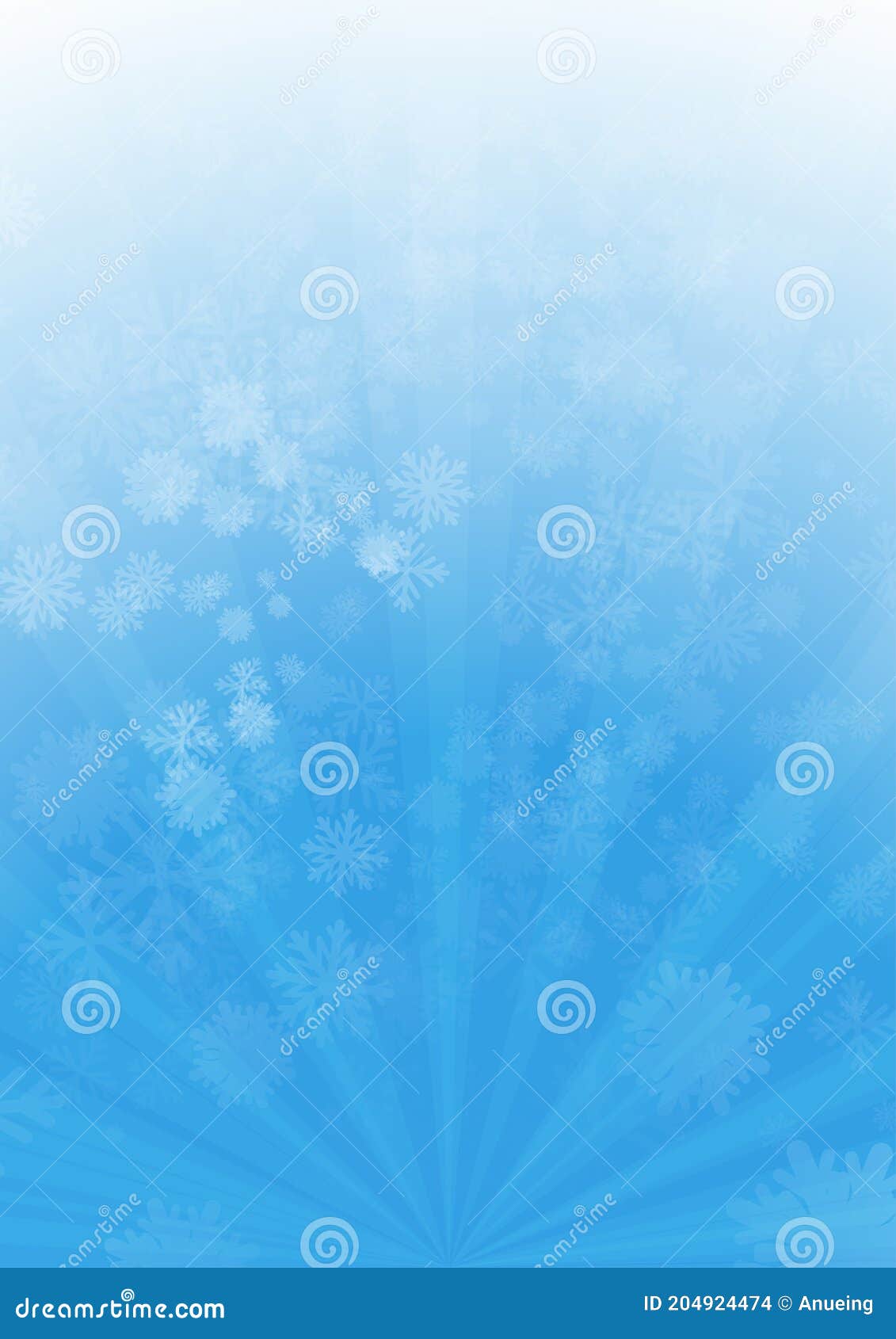 Vector : Snow Flake with Blue Background Stock Vector - Illustration of ...