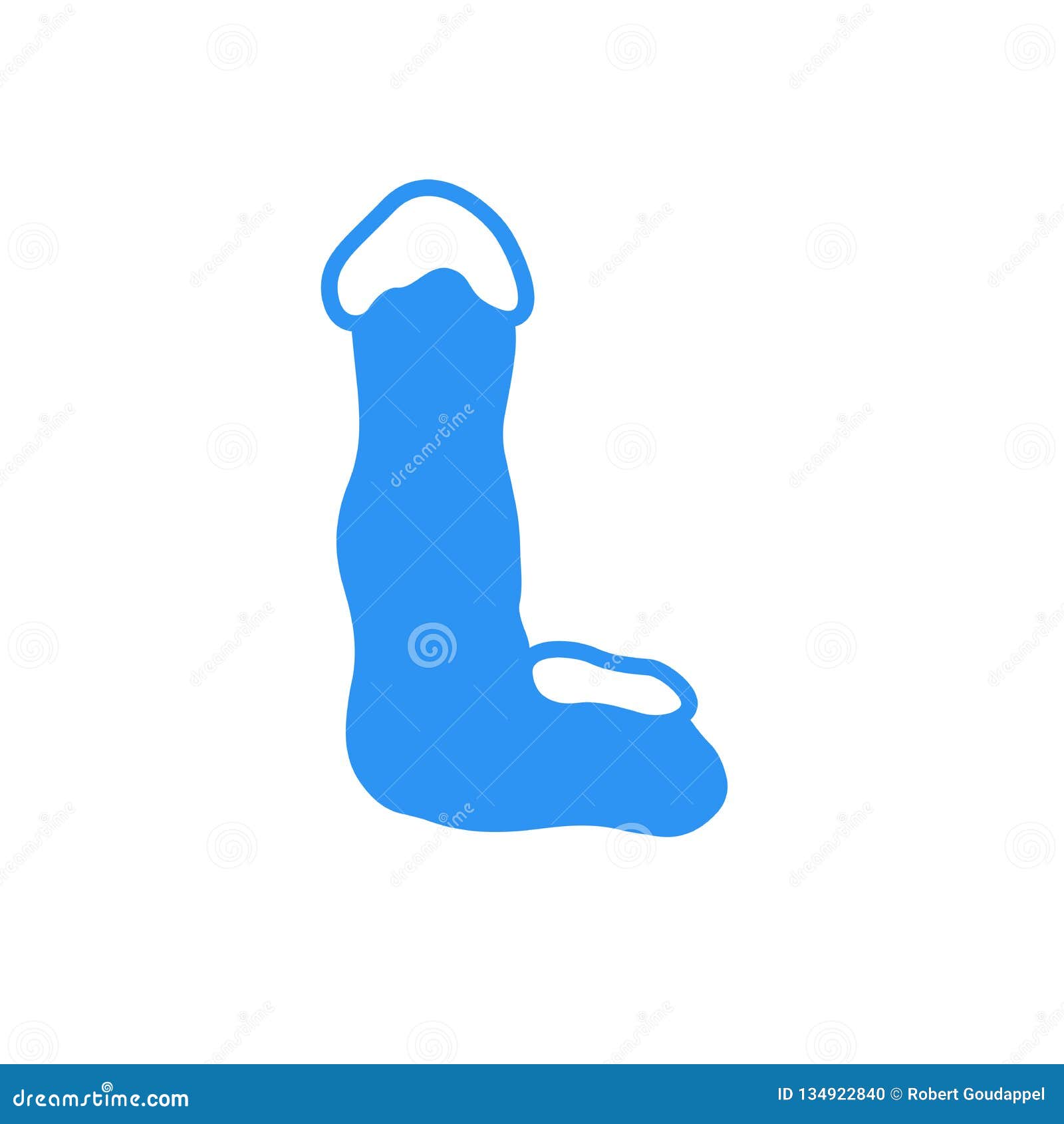 Vector Snow Letter Logo L stock vector. Illustration of graphic - 134922840