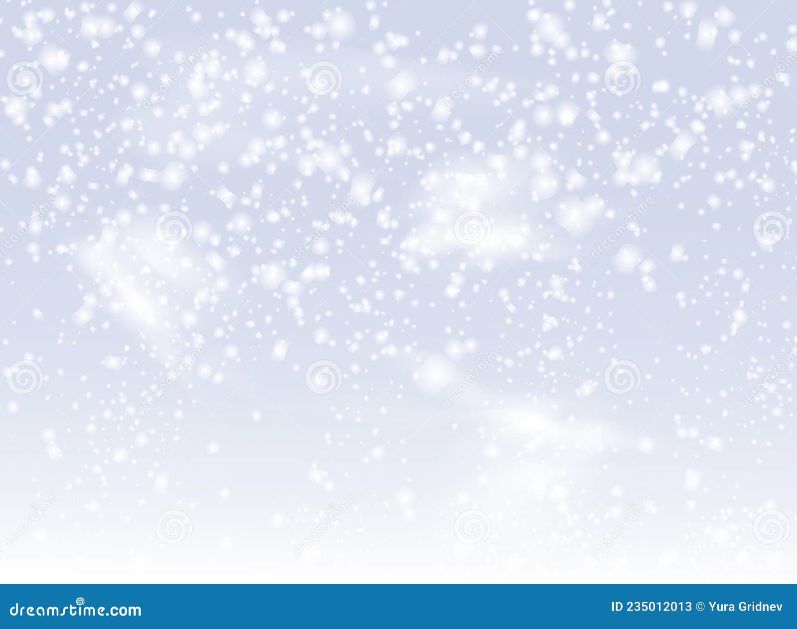 Vector Snowfall Isolated. Winter Background. Snow Overlay Illustration ...