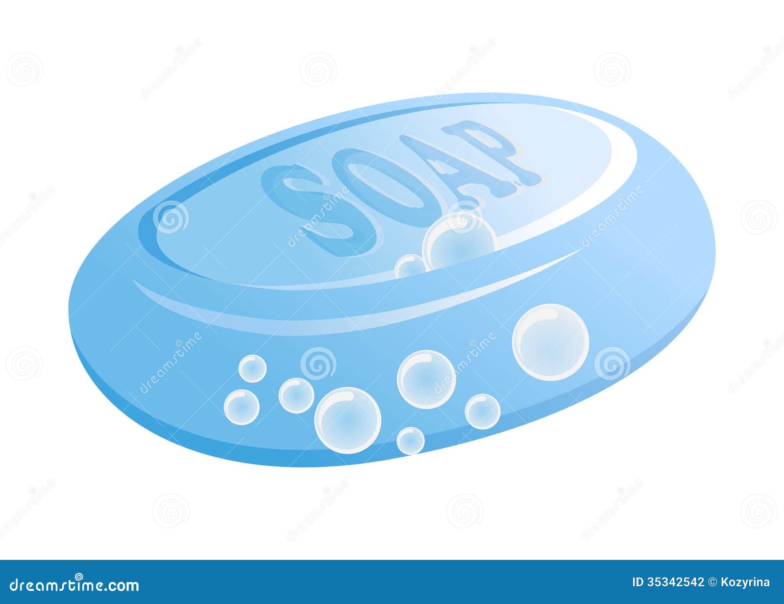 Vector soap stock vector. Illustration of healthy, body - 35342542