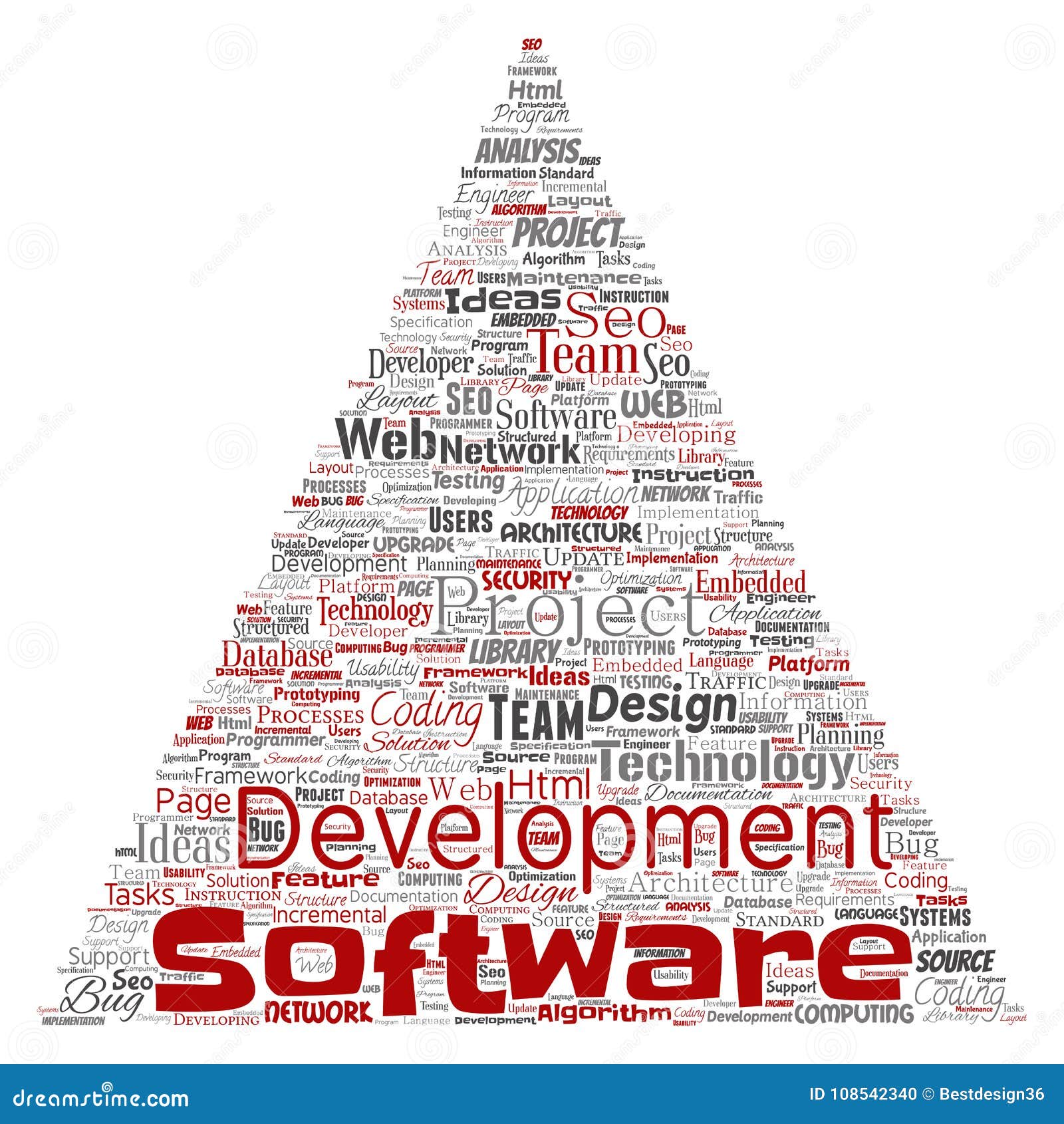Vector Software Development Project Stock Vector - Illustration of ...