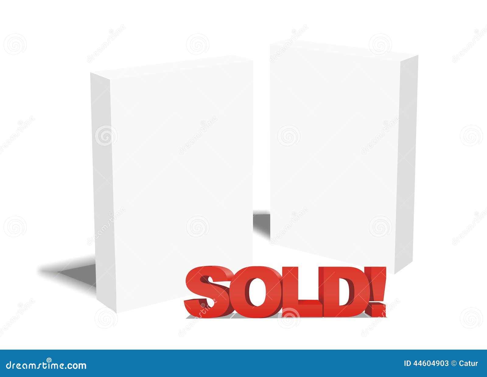 Vector Sold Blank Book Template Stock Vector - Illustration of blank ...
