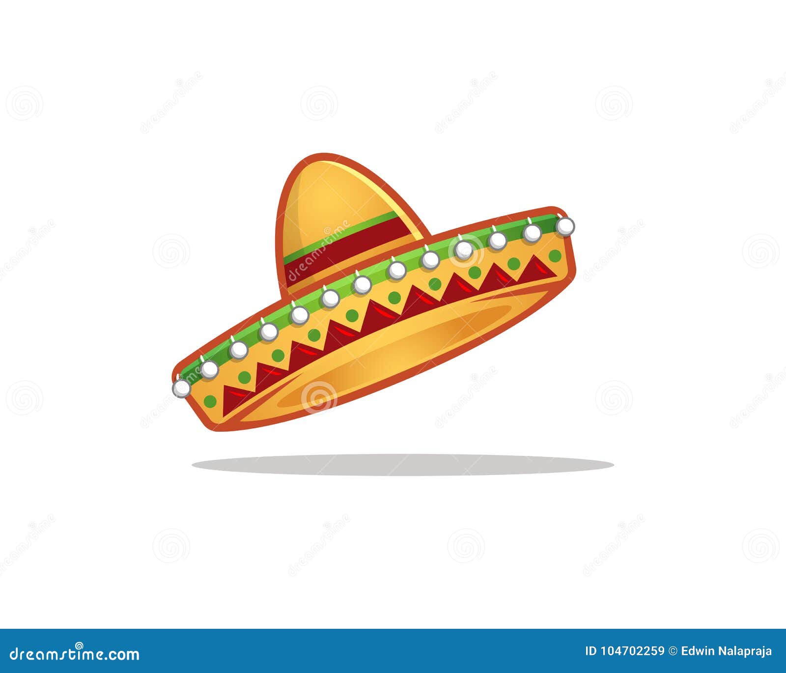 Vector of Sombrero, Hat Sombrero Icon Stock Vector - Illustration of ...