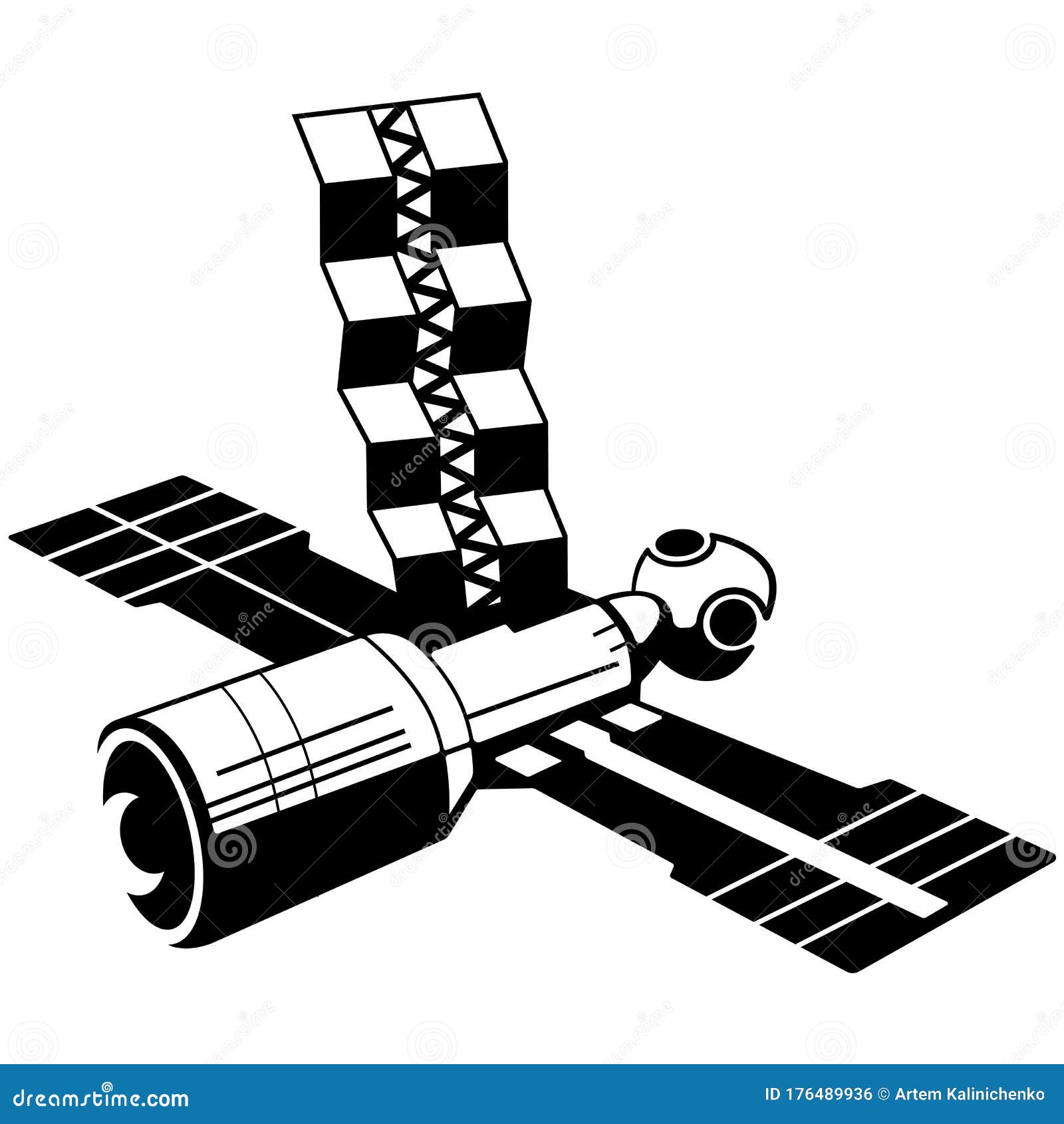 Vector Soviet Leader Parodic Character. Flat Style Colorful Cartoon ...