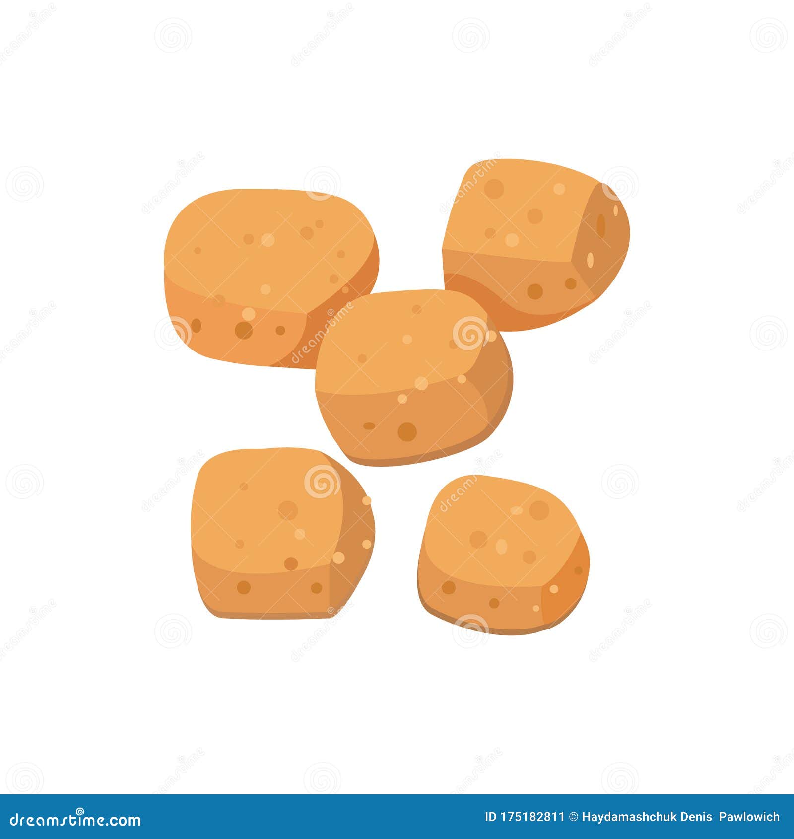 Vector Soya Product and Foodstuff. Soy Meat Illustration. Stock Vector ...