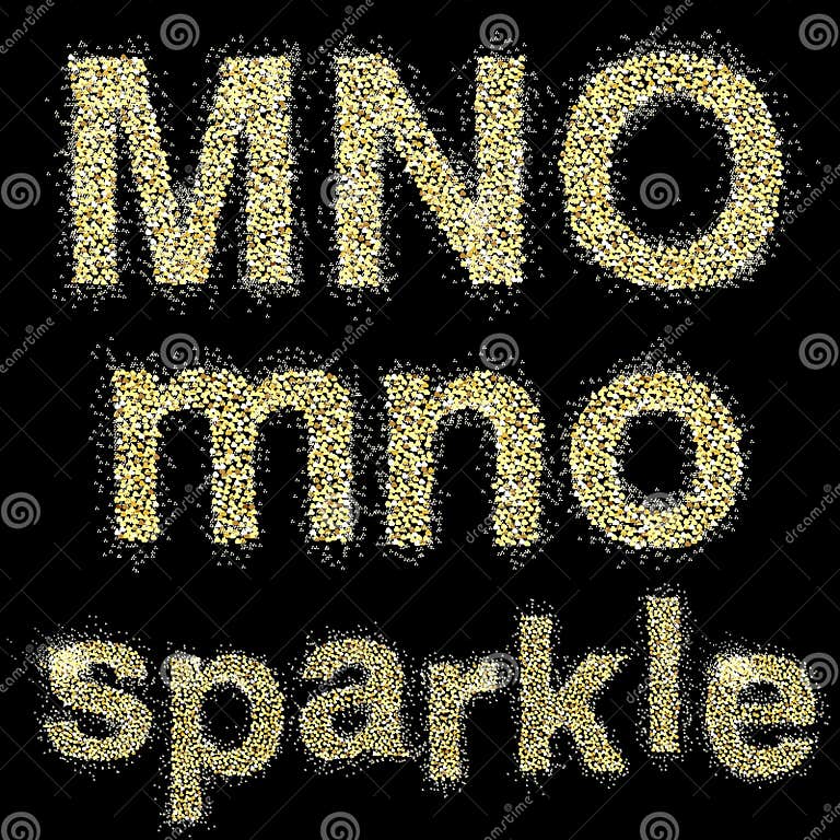 Vector sparkle alphabeth stock vector. Illustration of glow - 110265072