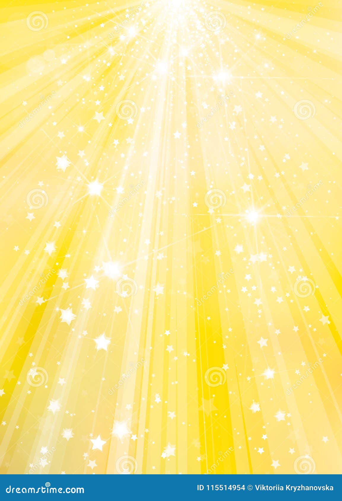 Vector Sparkle, Yellow Background. Stock Vector - Illustration of ...