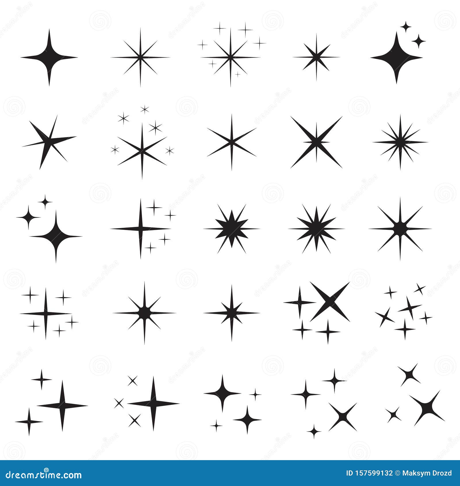 Sparkles Icon, Sparkle Set With Stars, Flashes, Glowing Elements ... Sparkles Icon, Sparkle Set With Stars, Flashes, Glowing Elements ...