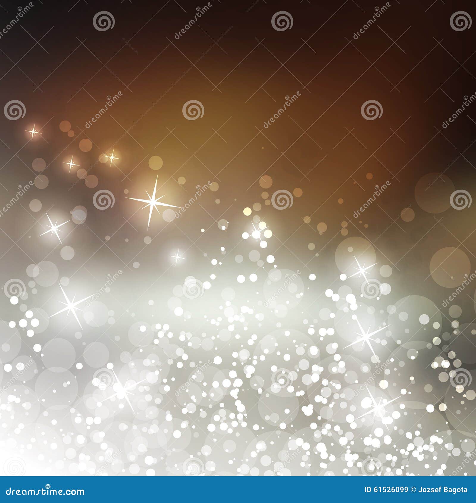 Vector - Sparkling Cover Design Template with Abstract Blurred ...