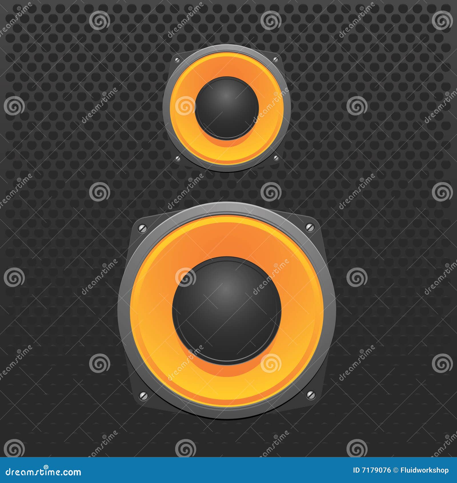 Vector speaker stock vector. Illustration of download - 7179076